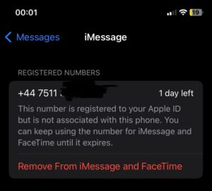 How to fix Phone Number Not Associated with this iPhone but registered ...