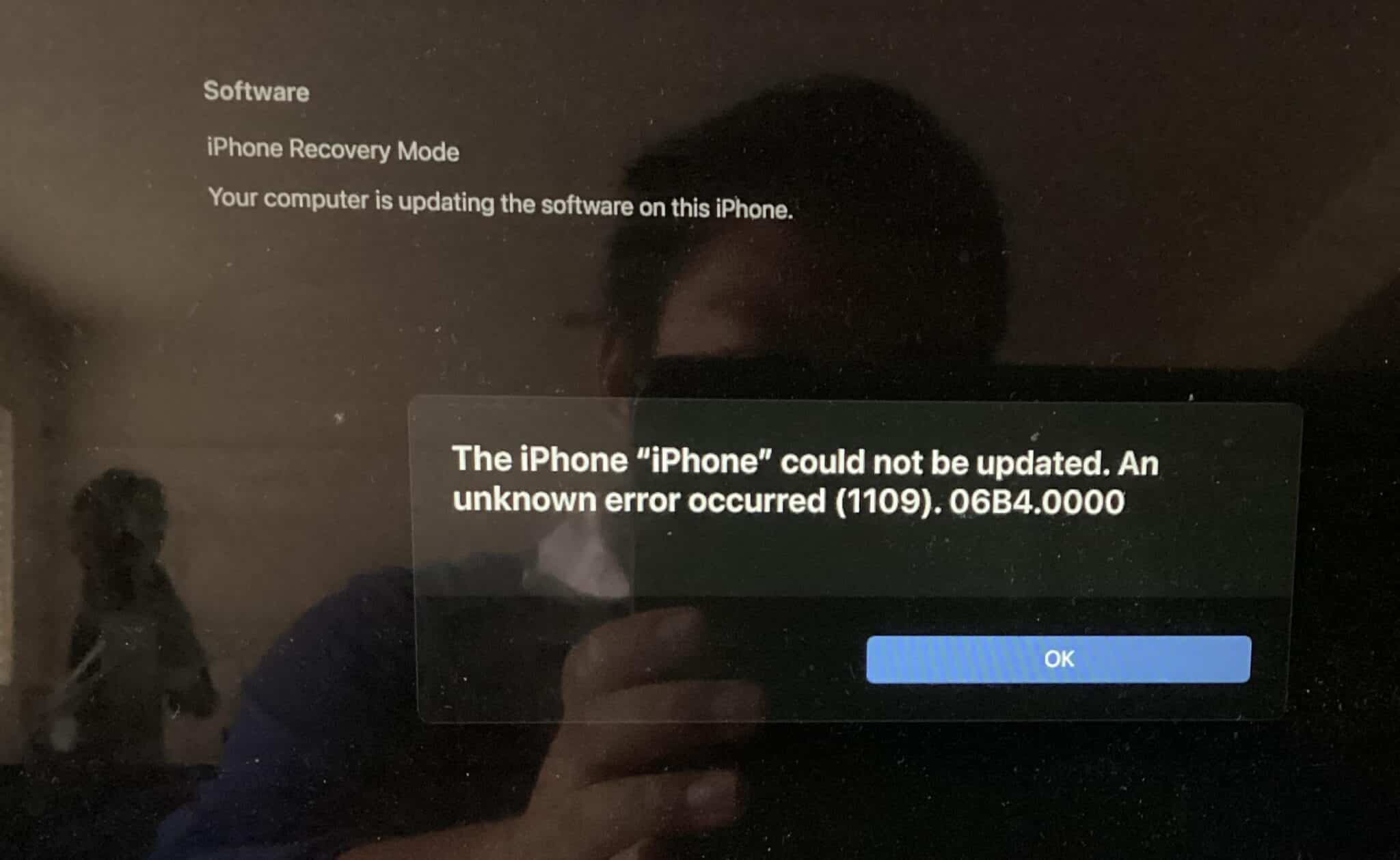 How to Fix iPhone Error 1109 During Restore – iPhone14 & iPad