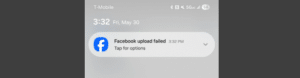 How to Fix “Facebook Upload Failed” Error When Nothing Is Uploading